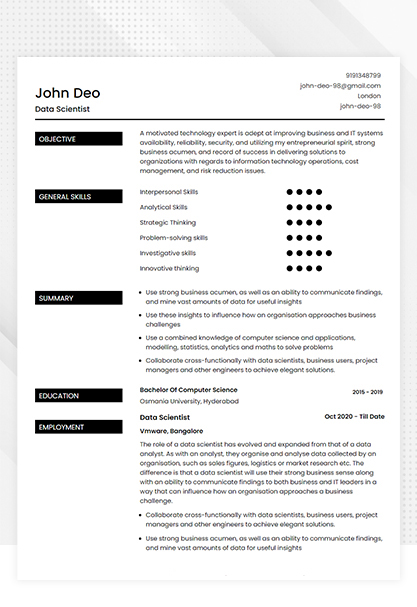 Resume Maker | Free Resume Templates | Resumaker